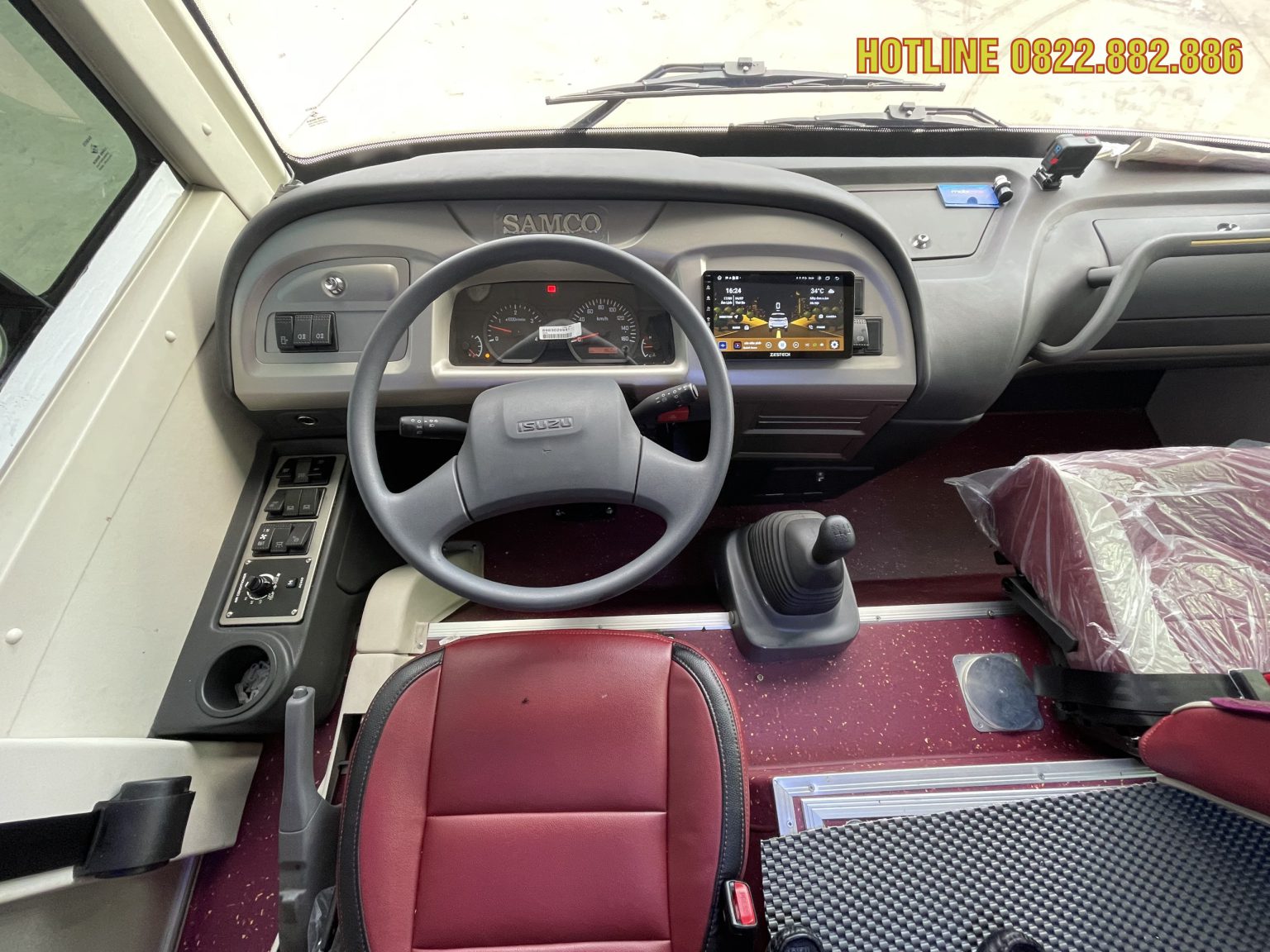 Samco Felix 29 - 34 chỗ ngồi máy Isuzu kiểu dáng Selega Nhật Bản