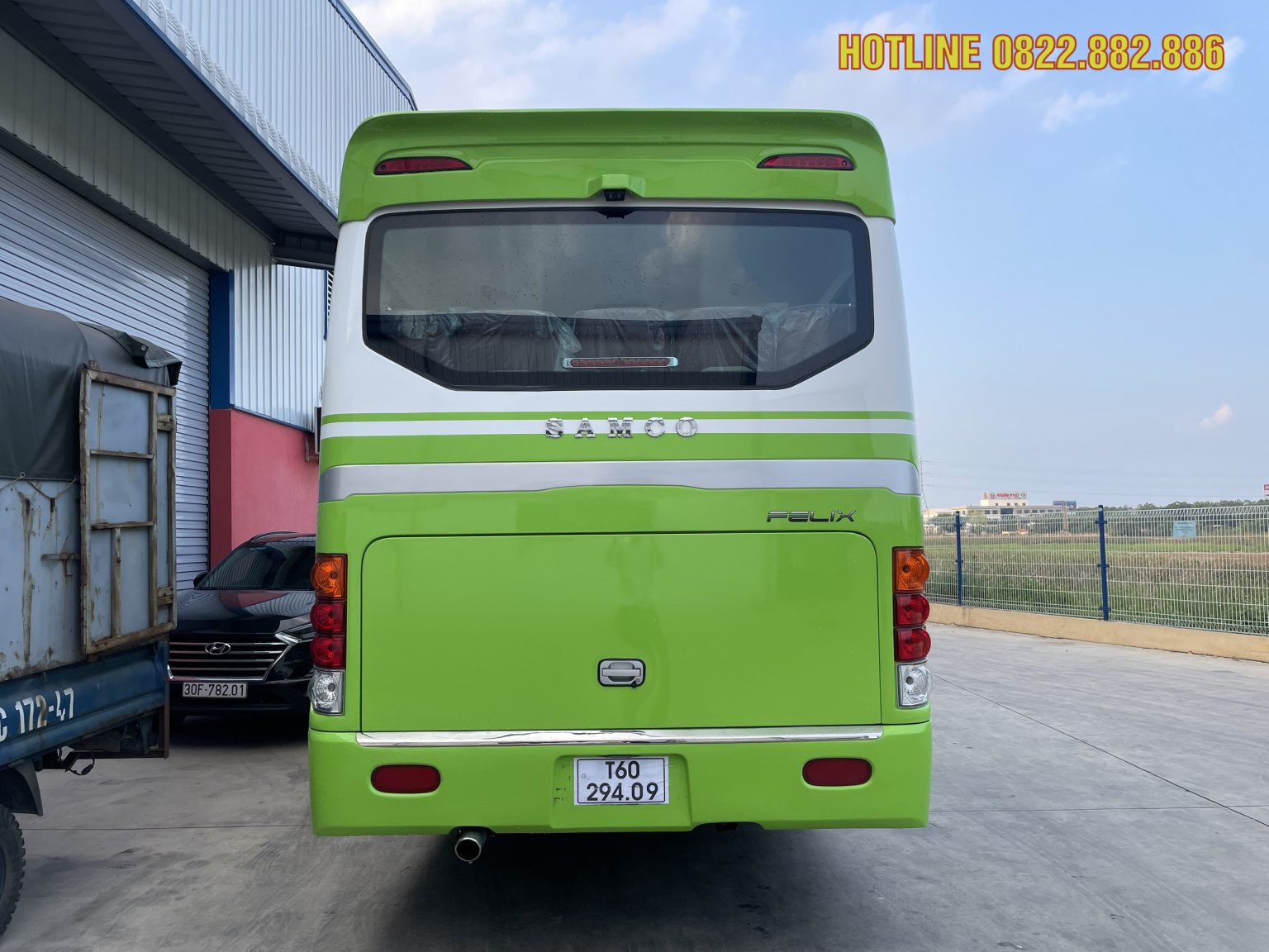 Samco Felix 29 - 34 chỗ ngồi máy Isuzu kiểu dáng Selega Nhật Bản